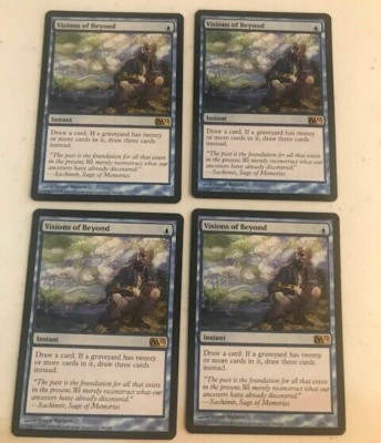 Magic the Gathering Visions of Beyond X 4 Magic 2012 (M12) Regular | eBay