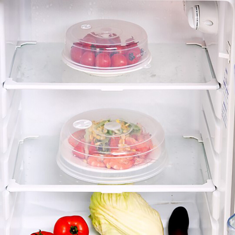 Plastic Microwave Plate Cover Steam Reusable Food Fresh Keeping Sealed ...