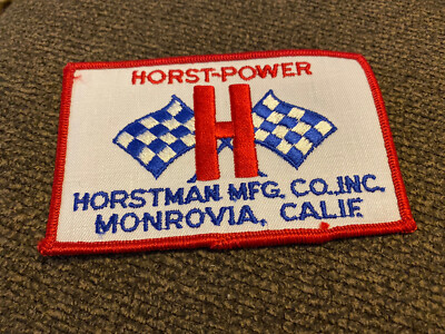 VTG HORST POWER Monrovia California Iron On Patch | eBay