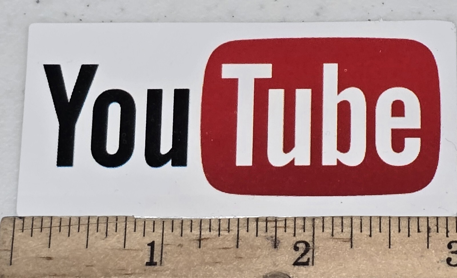 YouTube 3" Decal Sticker | eBay