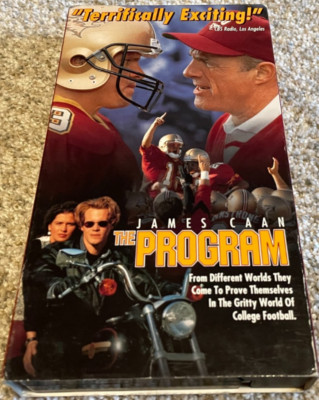 The Program VHS 1993 James Caan Halle Berry Omar Epps Craig Sheffer ...