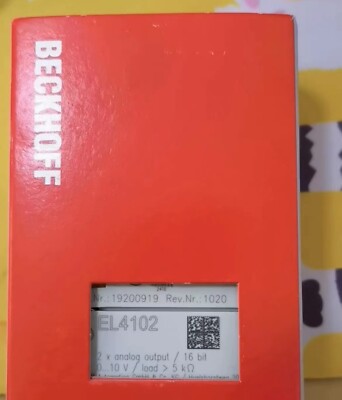 One BECKHOFF EL4102 EL 4102 Module PLC New In Box 886355250198| eBay