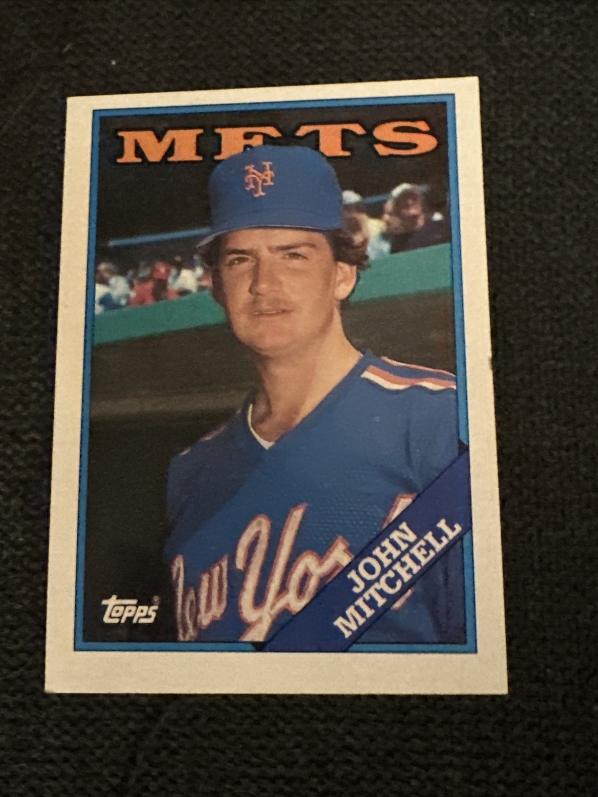 John Mitchell - 1988 Topps #207 - New York Mets Baseball Card | eBay