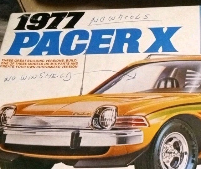 1977 AMC Pacer X Model Kit 1-7701 by MPC 1/25 Scale Used Empty Box Only ...