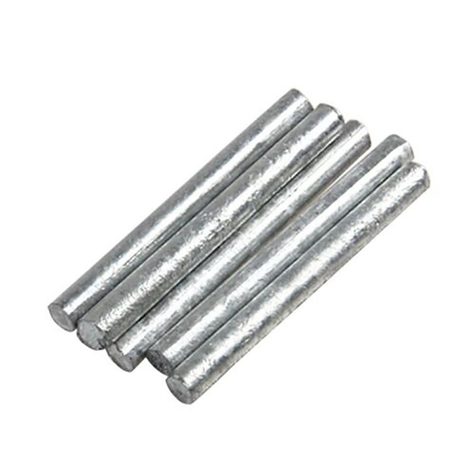 99.95% Solid Zinc Rods Round Bar Anode Electroplating High Purity Zn ...