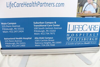 33x79 Retractable Banner Stand Roll Pop Up Trade Show Sign Display ...