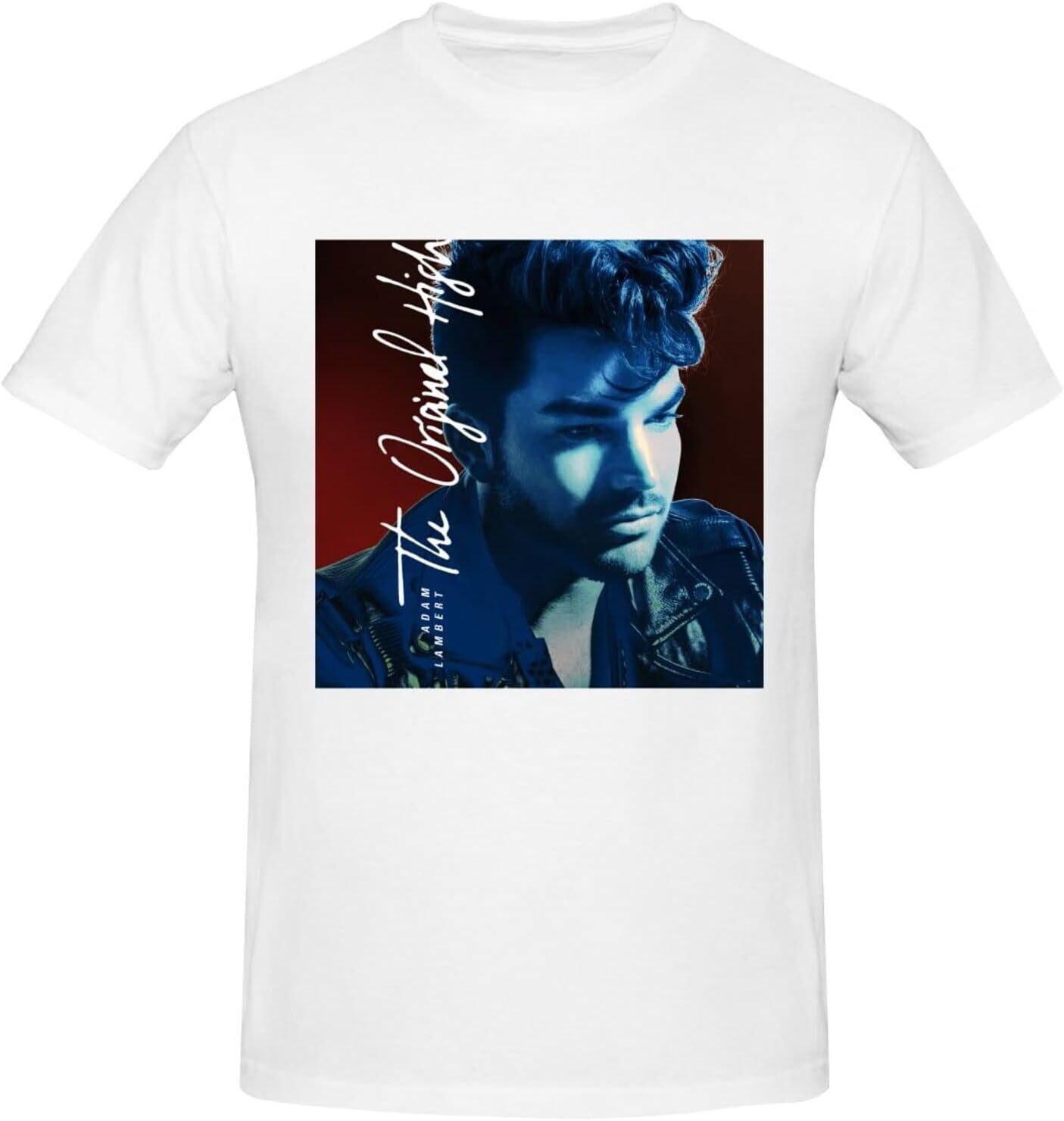 Adam Lambert The Original High Short Sleeve T-Shirt Classic Crew Neck ...