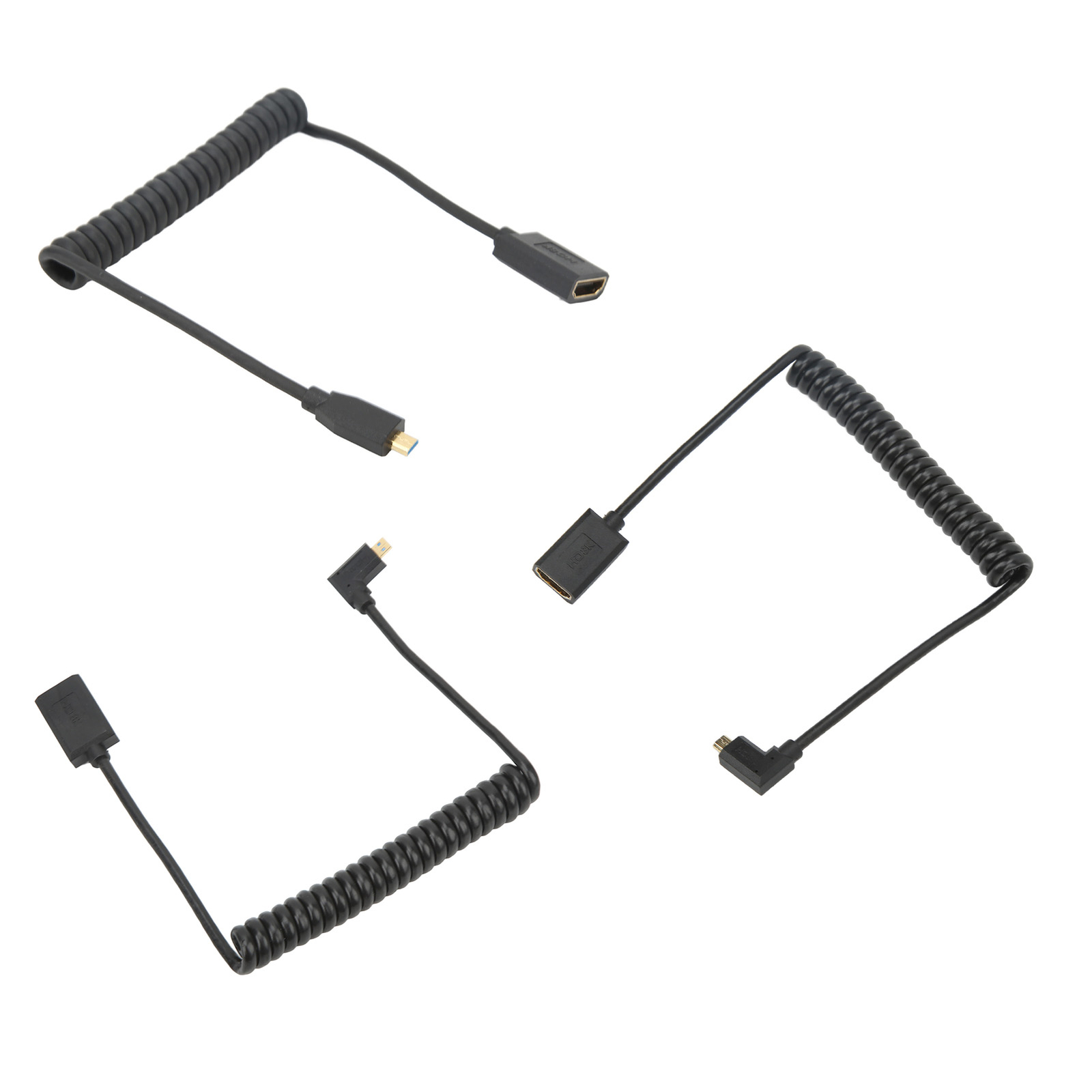 8K60Hz Micro HD To HD Multimedia Interface Female Spring Fine Cable OD4 ...