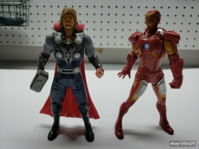 Marvel Lot Thor Spinning Hammer & Ironman Twist Action | eBay