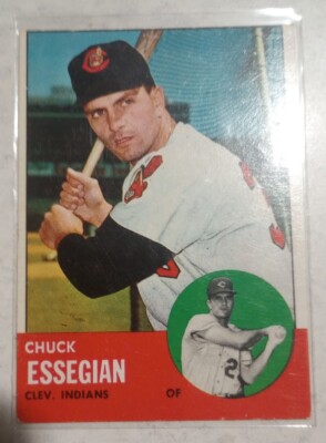 1963 Topps Baseball Chuck Essegian Card #103 In Vg Condition | eBay