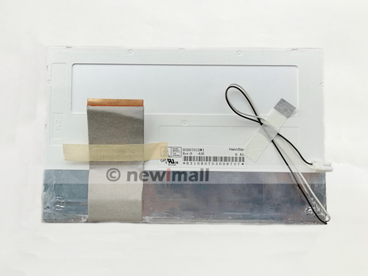 7" inch TFT LCD HSD070IDW1-A30 LCD display screen For HannStar LCD ...