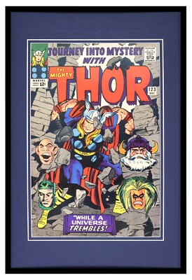 Journey Into Mystery #123 Thor Framed 12x18 Official Repro Cover ...