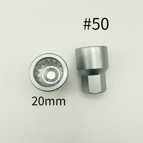 Porsche Wheel Lock Key 20mm/14spline Rim Anti-Theft Lug Nut/Stud ...