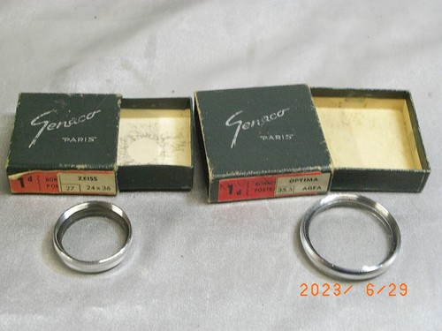 RARE LOT 2 LENTILLE ZOOM OBJECTIF ZEISS OPTIMA APPAREIL PHOTO AGFA ...