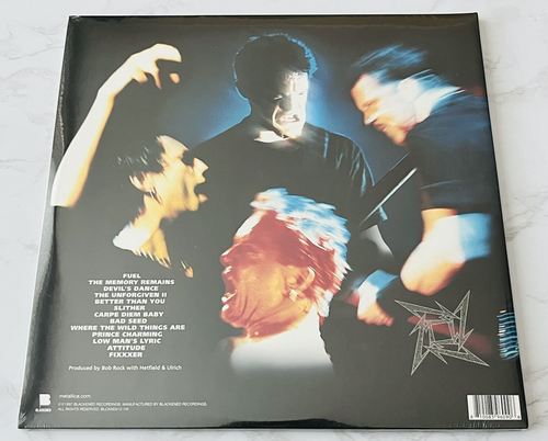 Metallica RELOAD 2 LP SEALED! FLAMING FUEL VINYL🚨WALMART EXCLUSIVE🚨 ...
