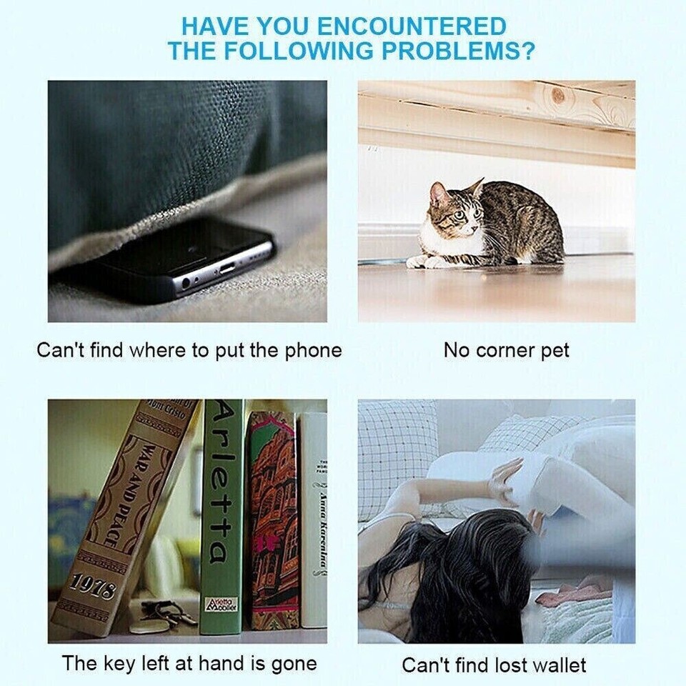 4X Tile GPS Tracker Wireless Bluetooth Anti-Lost Tracker Wallet Key Pet ...