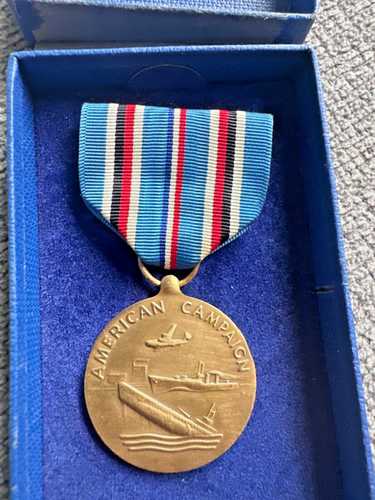 U.S. MIL/RIBBON DV0147 - WW2 / EUROPEAN CAMPAIGN RIBBON W/1 SILVER ...