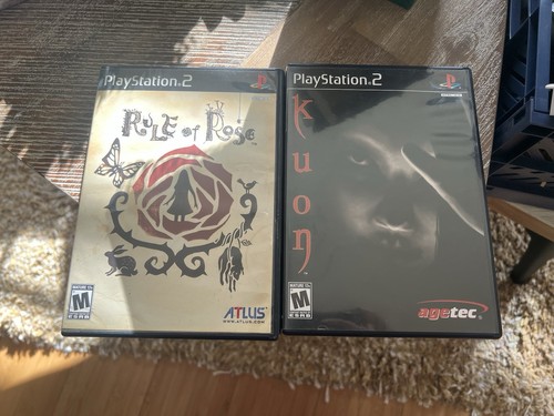 Kuon/Rule Of Rose Complete CIB PlayStation 2 PS2 Great Condition *GRAIL ...