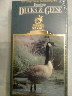 Adventures in the Wild - Hunting Ducks & Geese VHS Dave Embry Outdoor ...