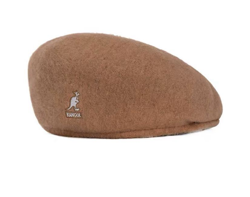 Kangol Wool 504 Flat Caps Men Women Casual Woolen Beret Hat Winter ...