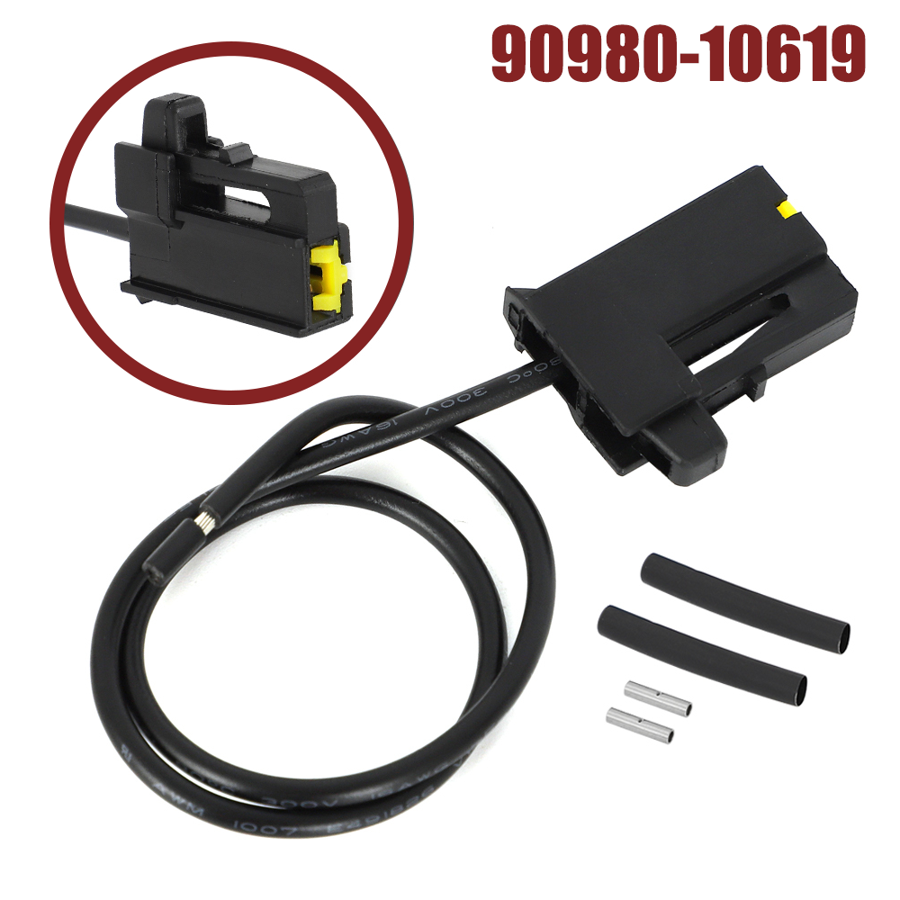 1-Way WireHorn Connector Kit for Horn 90980-10619 For Toyota Lexus ...