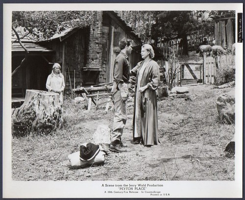 RUSTIC HOME Hope Lange BARRY COE Betty Field PEYTON PLACE Vintage Orig ...