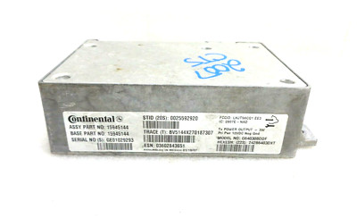 2007 CADILLAC CTS ONSTAR COMMUNICATION CONTROL MODULE 15945144 OEM #4B ...