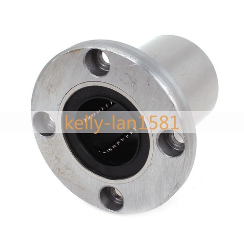 1PC LMF30UU 30mm Inner Dia Flange CNC Router Linear Motion Bearing Bush ...