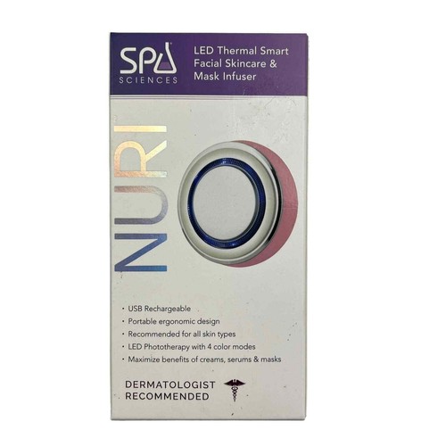 Spa Sciences NURI LED Thermal Smart Facial Skincare & Mask Infuser | eBay