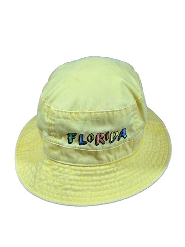 JHats Florida Yellow Sun Bucket Beach Fishing Hat | eBay