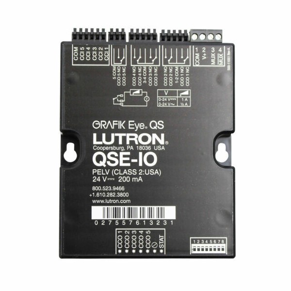 Lutron QSE-IO Grafik Eye System Lighting Control Interface 24V, 200 mA ...