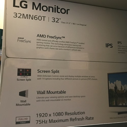 LG 32MN60T 32" IPS LED Monitor for sale online | eBay
