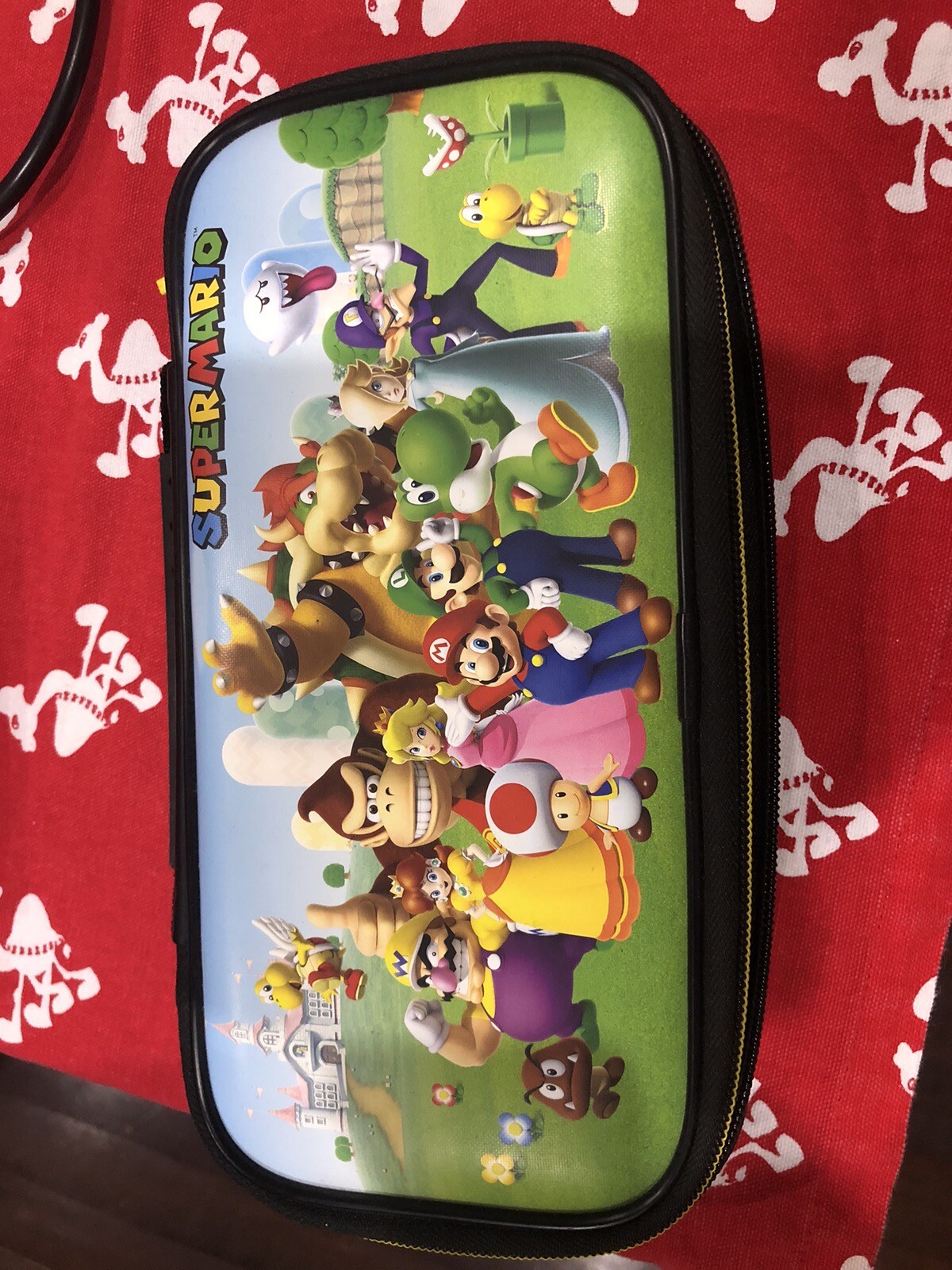 For Nintendo Switch OLED Super Mario Carry Case Bag Storage Shockproof ...