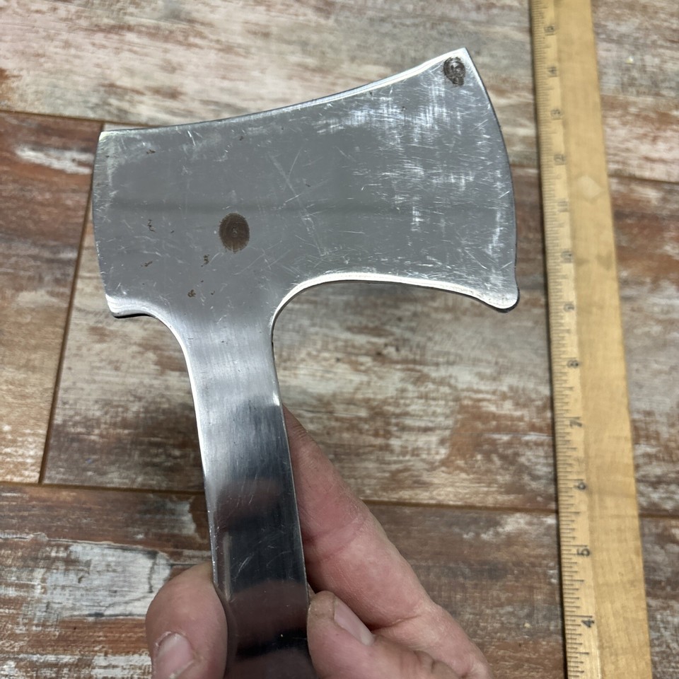 Western Knives W10 Hatchet Blank Factory Overrun Unfinished Light Stamp ...