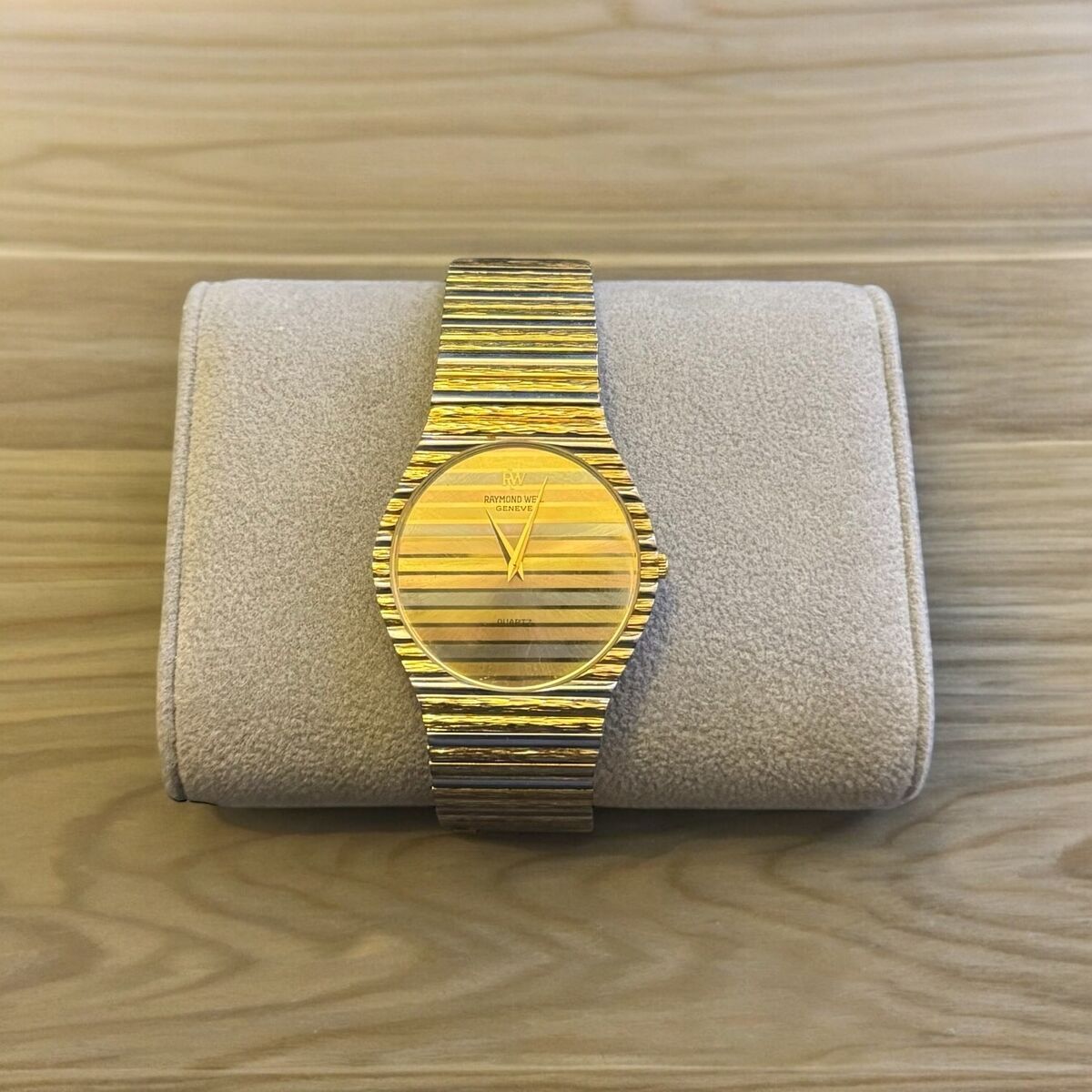 VINTAGE Raymond Weil Watch Men's TwoTone 18K Gold Plated VINTAGE Raymond Weil Watch Men's TwoTone 18K Gold Plated