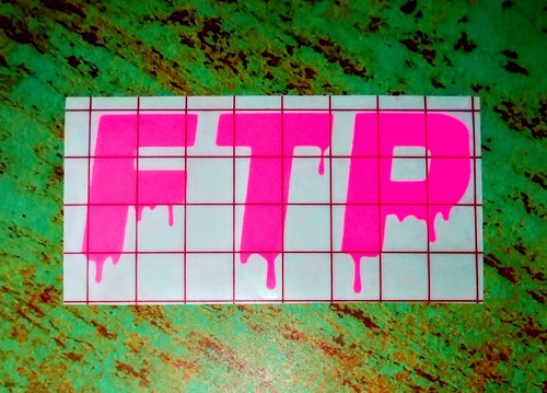 Drippy FTP Vinyl Decal | F*CKTHEPOPULATION | $uicideboy$ | G59 | Grey59 ...