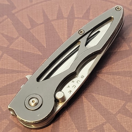 BUCK RUSH 291 Knife Made In USA 2004 A/O Tactical Liner Lock Safety ATS ...