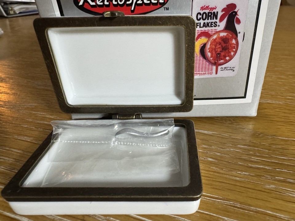 PHB Midwest Retrospect Kellogg’s Corn Flakes Trinket Box W/ Spoon ...