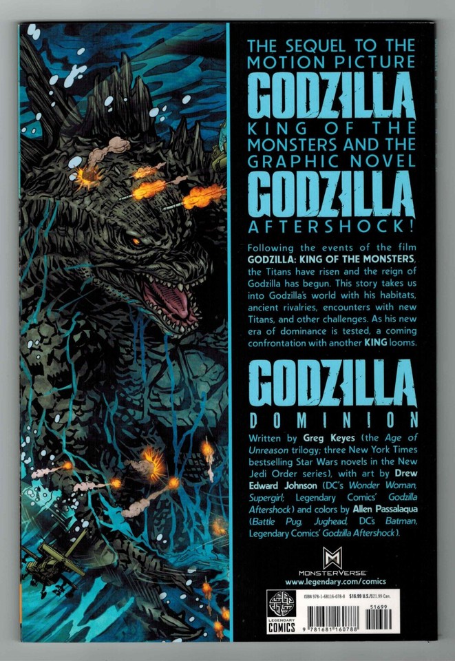GODZILLA : DOMINION - TPB - (GODZILLA VS. KONG) - NM CONDITION | eBay