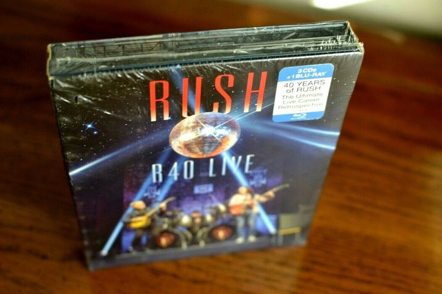 R40 Live [CD/Blu-Ray] by Rush (CD, Nov-2015, 4 Discs, Revolver Music ...