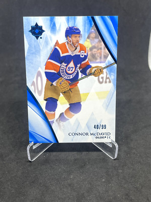 2023-24 Upper Deck Ultimate Collection Connor McDavid /99 #1 Edmonton ...