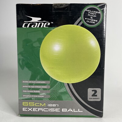 Exercise Yoga Ball Extra Thick Yoga Pilates Balance Anti-Burst - 55/65 ...