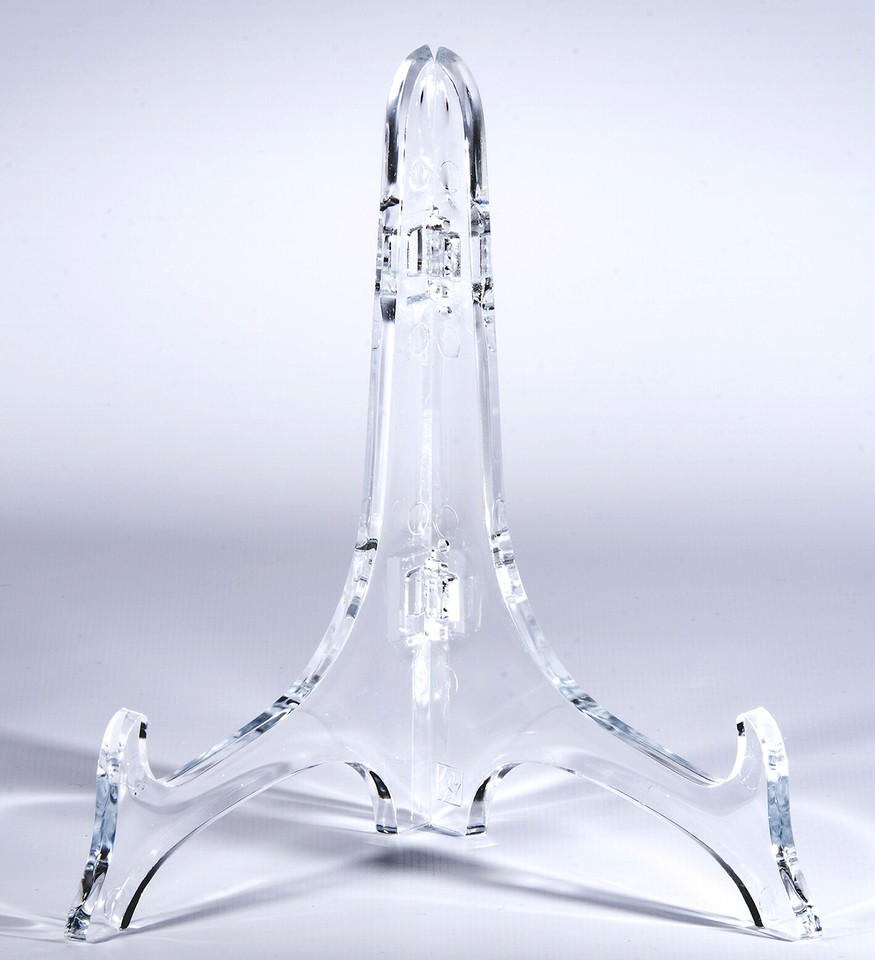 Luxor Clear Display Stand: Mini, Small, Medium, Large & XL : Plate ...