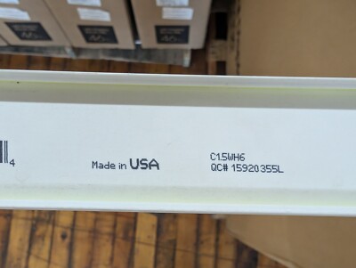 New, Panduit, C1.5WH6, Duct Cover, PVC, 1.5in X 6ft, Loose | eBay