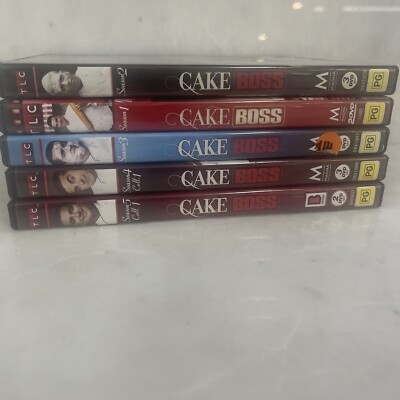 Cake Boss Dvd - Season 1 2 3 4 And 5 . As Pictured | eBay