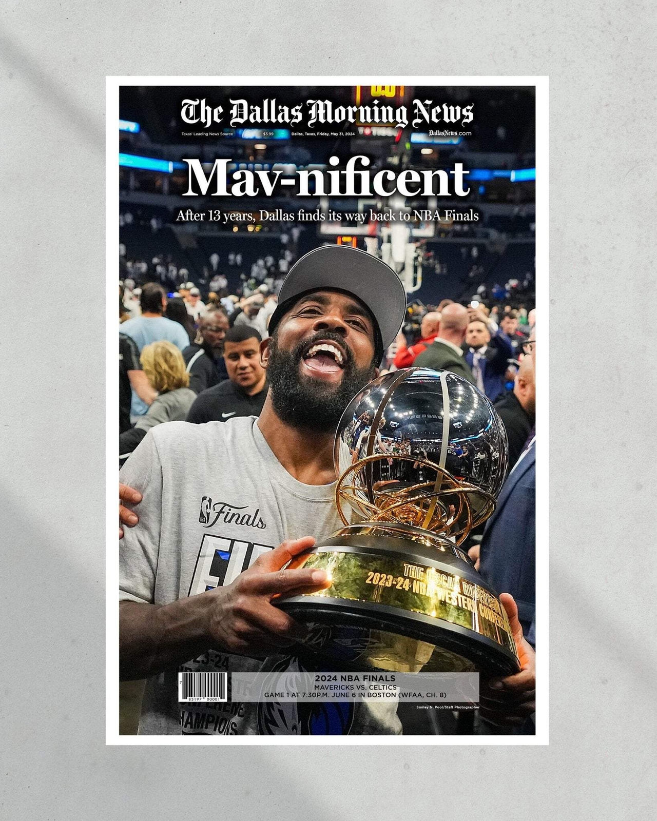 2024 Dallas Mavericks Western Conference Champions Commemorative ...