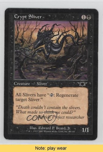 2003 Magic: The Gathering - Legions Crypt Sliver #63 READ 0l2 | eBay