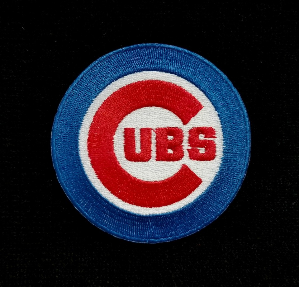 Chicago Cubs World Series MLB Baseball Fully Embroidered Iron On Patch ...