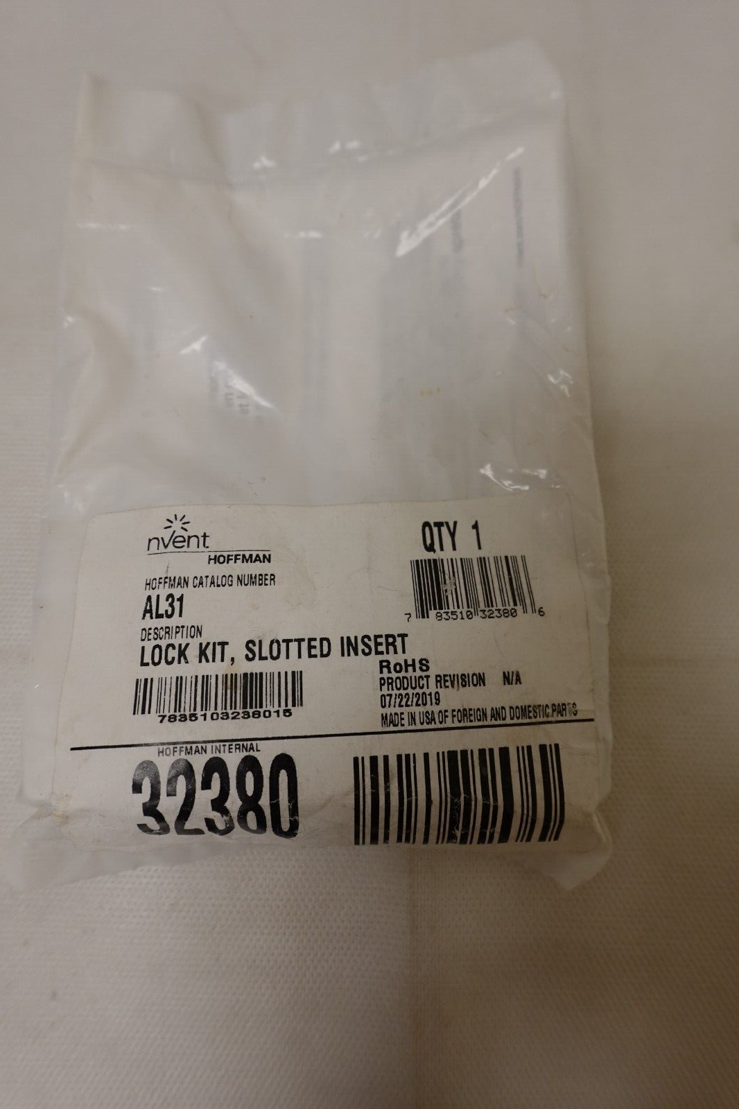 Hoffman AL31 Latch Kit Slotted Zinc One Door Type 12 for sale online | eBay