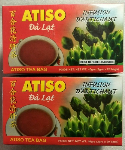 Artichoke Tea/Atiso Tea. 2x40g= 80g, For Healthy Heart & Liver, Help ...